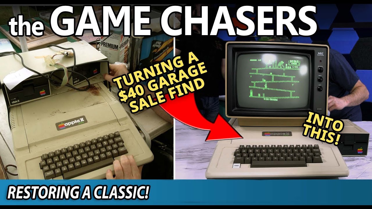 The Game Chasers - The Unexpected Value of This Apple II Find! - YouTube