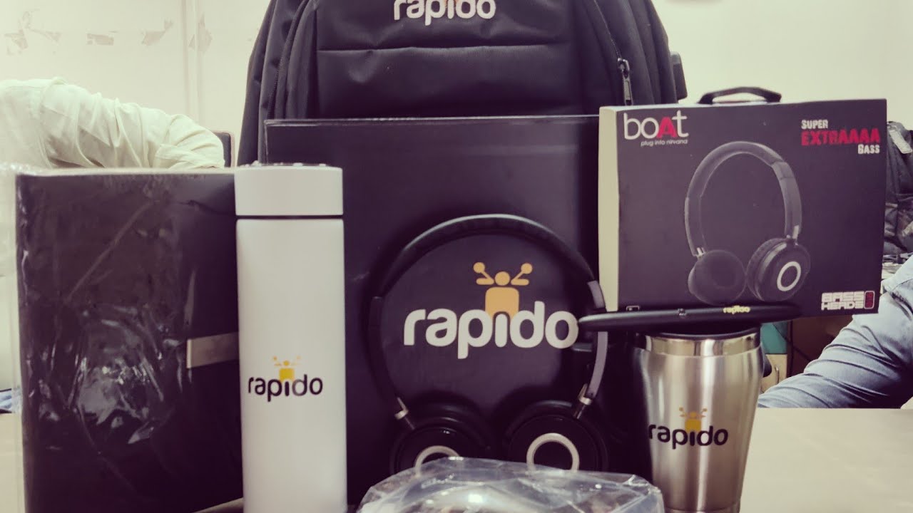 RAPIDO WELCOME KIT UNBOXING 2021 | RAPIDO | WELCOME KIT - YouTube