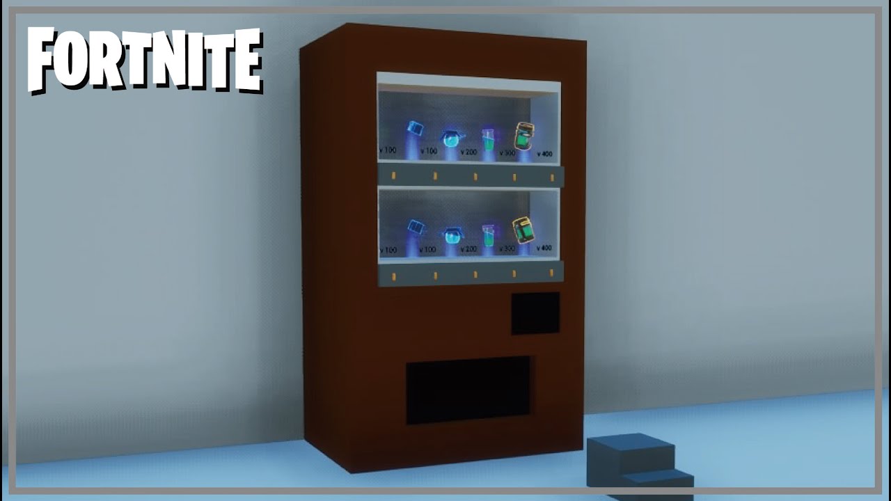 Vending Machine - Fortnite Creative - - YouTube