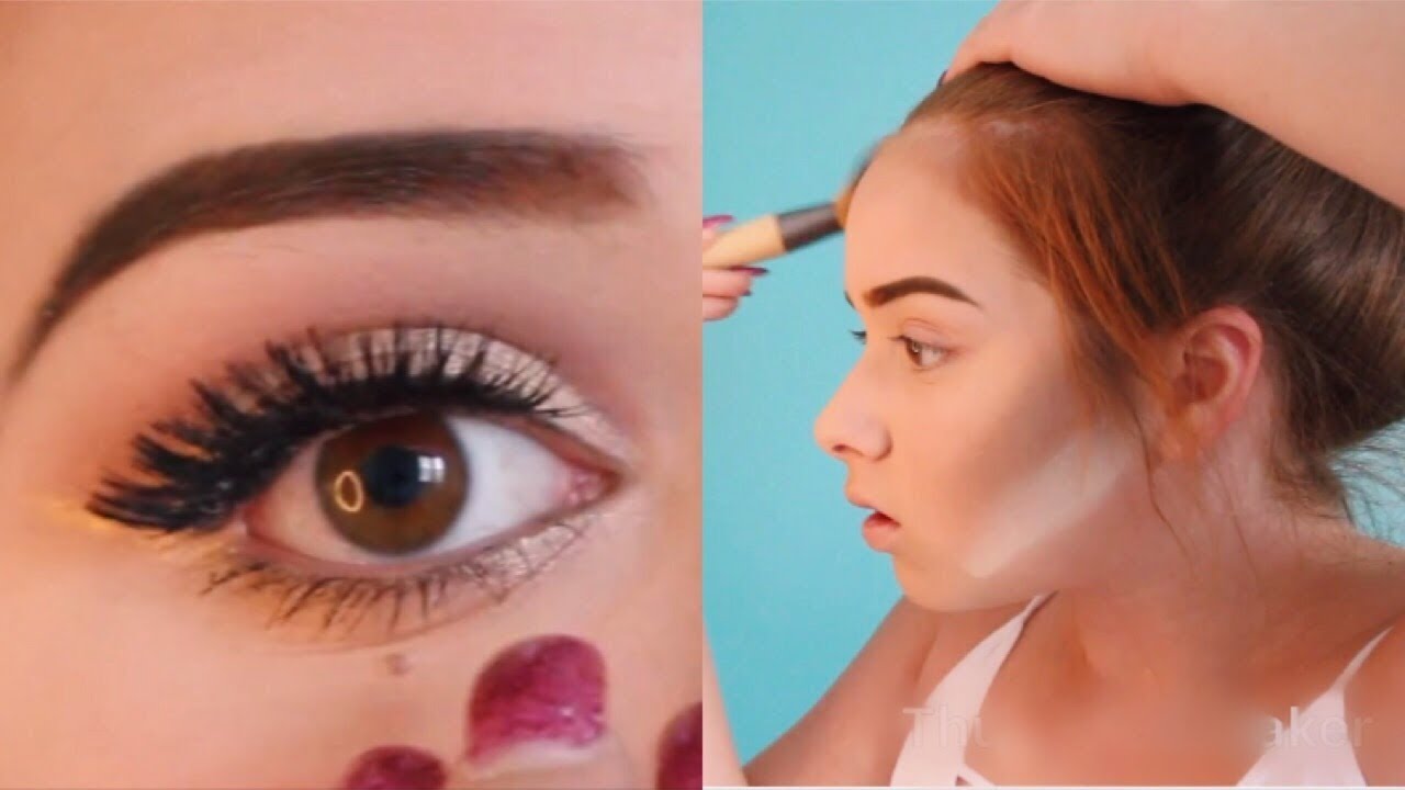a makeup tutorial but im a messy queen - YouTube