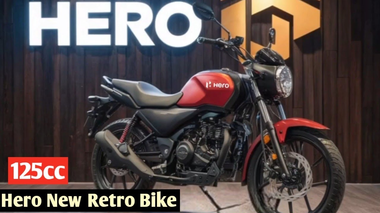 hero new 125cc Retro bike launch in India 2024 | features, price ...