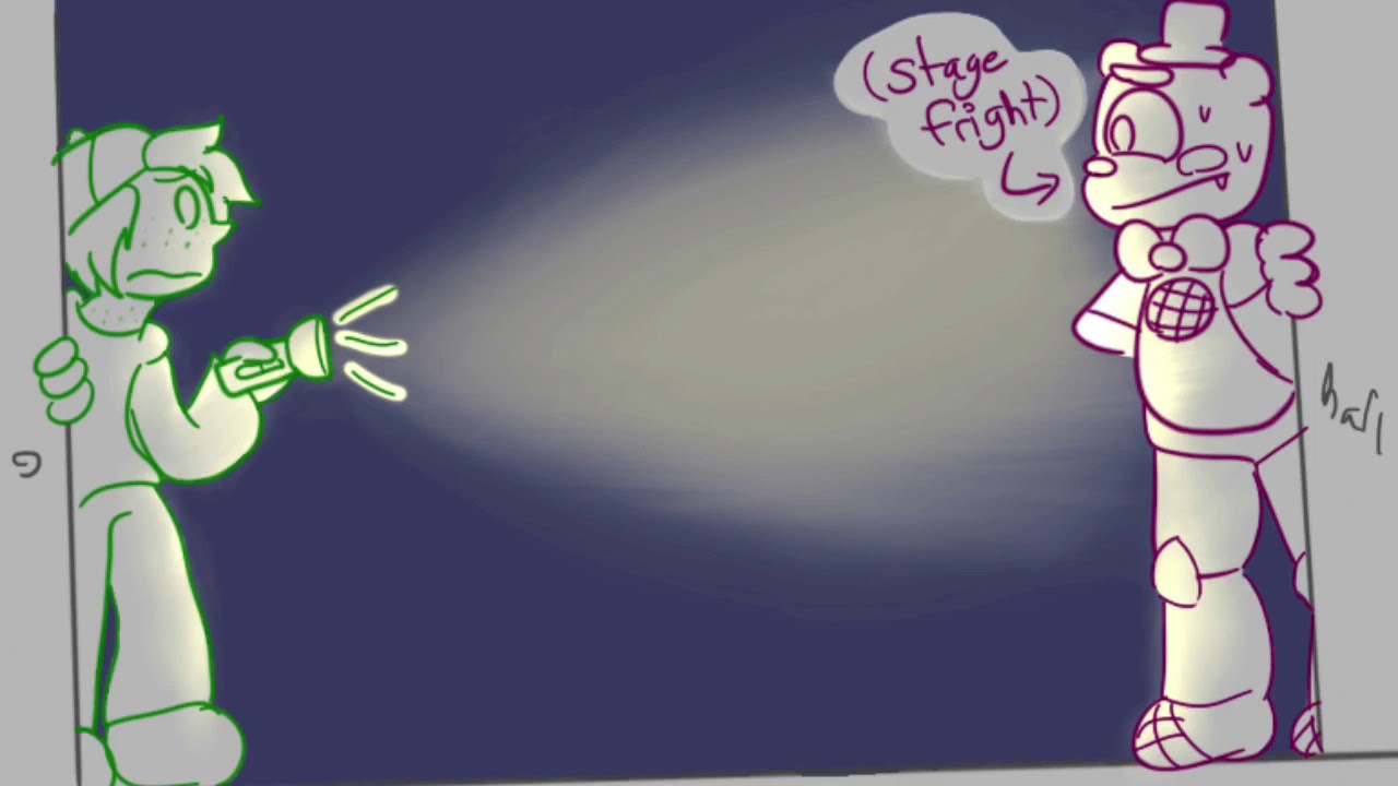 Funtime Freddy Glitch (FNAF VR Help Wanted COMIC DUB) - YouTube