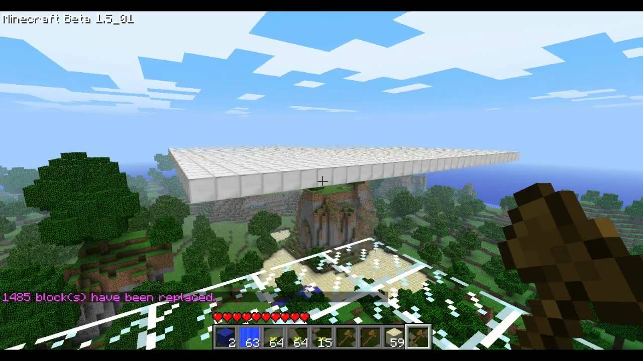 Minecraft - World Edit Tutorial: How to Make Massive Buildings - YouTube