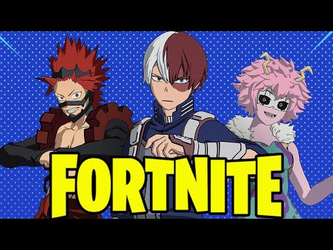 Fortnite X My Hero Academia NEW Characters Gameplay PLUS ULTRA! - YouTube