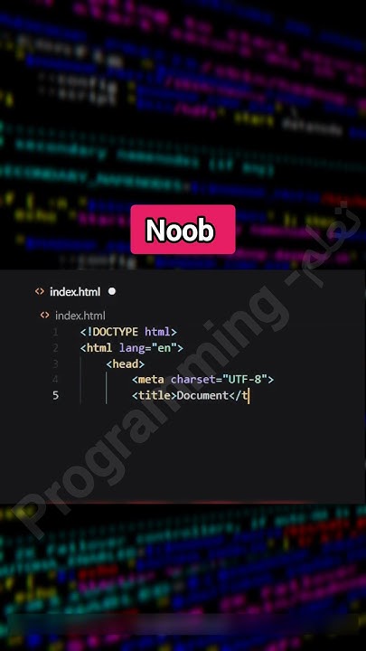 Noob vs pro Frontend developer programming javascript html coding css html5 webdevelopment💻🌐 ...