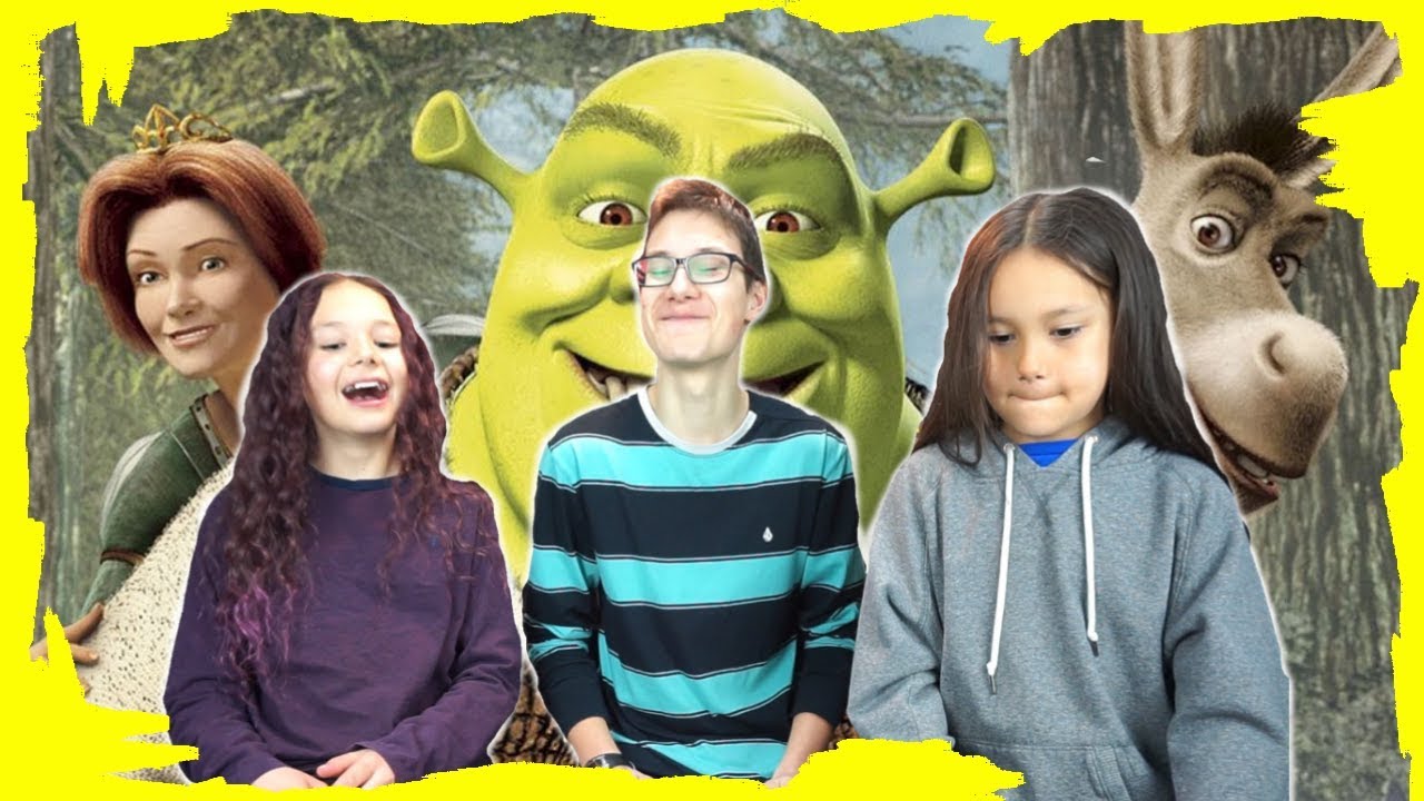 kids REACT to SHREK (2001) Trailer - YouTube