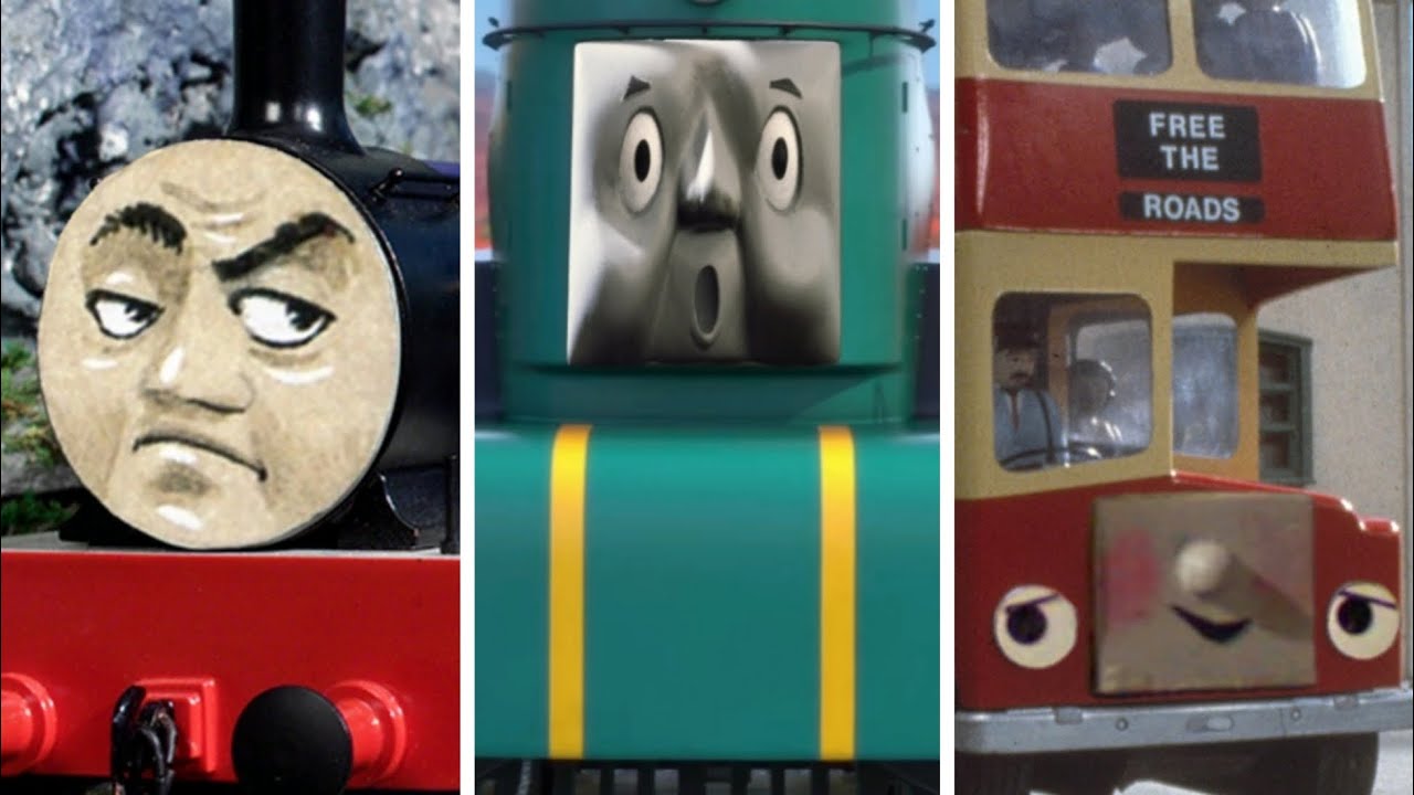 Thomas & Friends ~ A COMPILATION Of EXTREMELY CURSED Face Swap ...