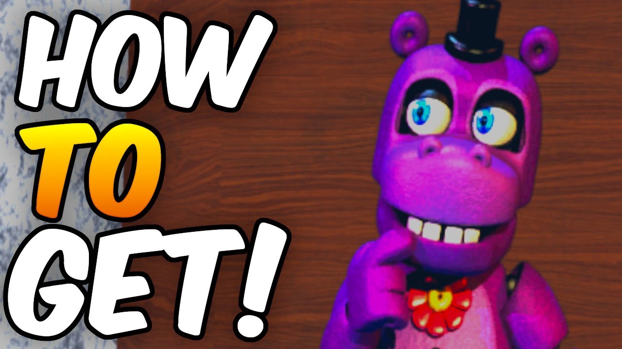 How To Get The *Mr Hippo* In Roblox Find the FNAF! - YouTube