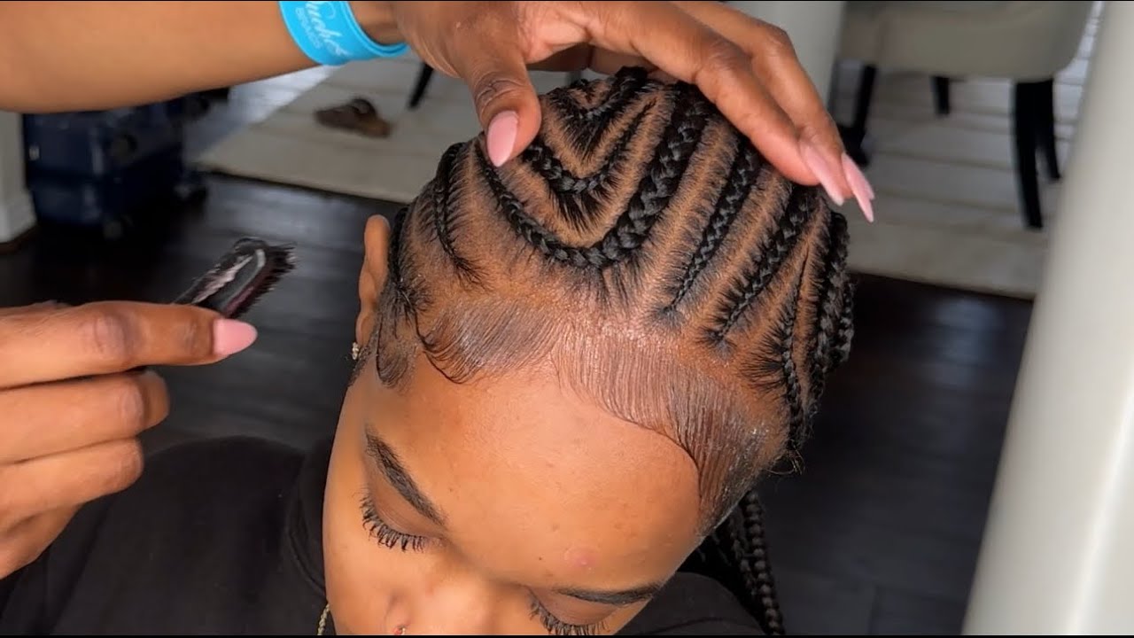Look & Learn Trending Stitch Braid Style - YouTube