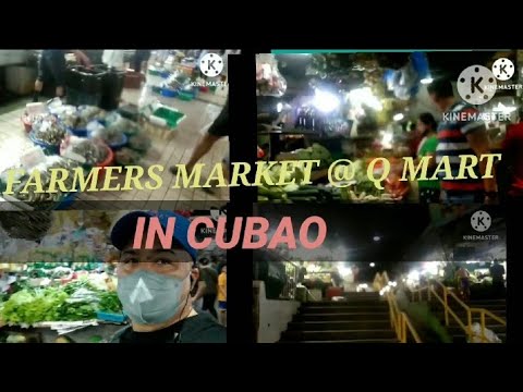 FARMERS MARKET@QMART IN CUBAO - YouTube