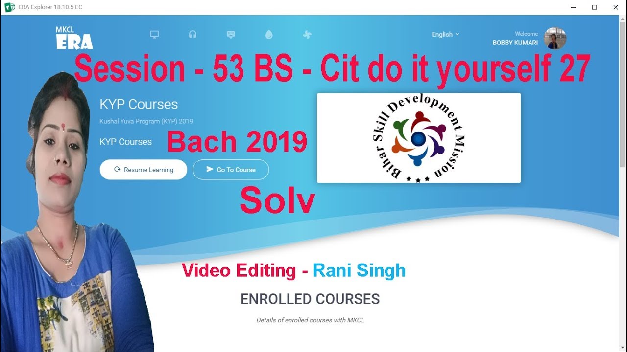 Era Session 53 BS Cit Do it Yourself 27 - YouTube