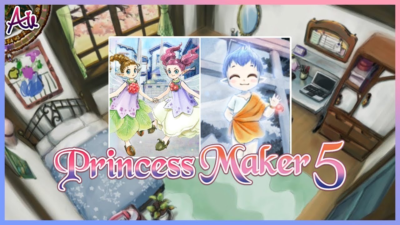 프린세스 메이커5 요정계/성령계 엔딩 (Princess Maker 5) - YouTube