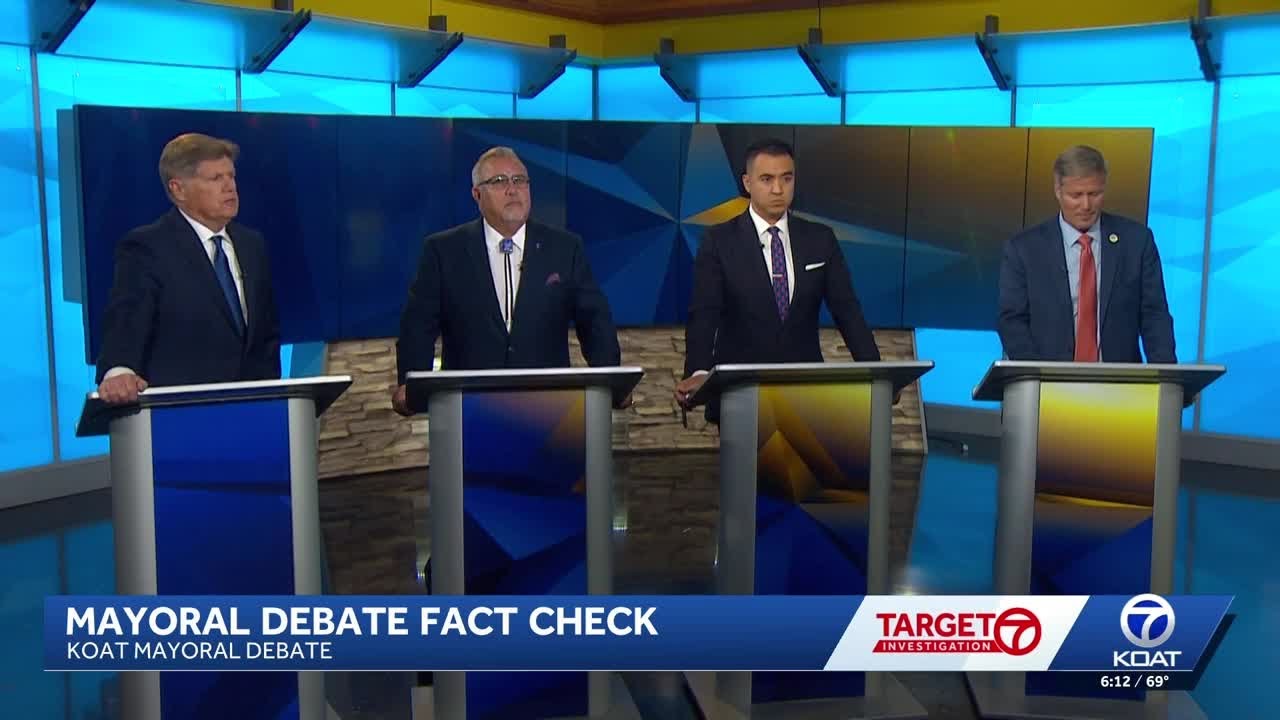 Get the facts on Albuquerque Mayoral debate - YouTube