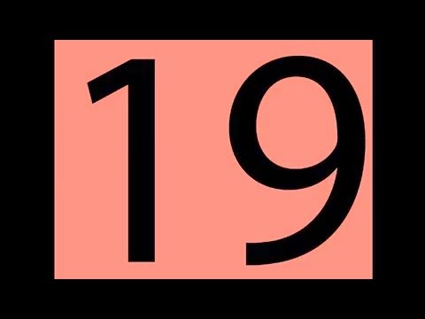 Count By 19 Song