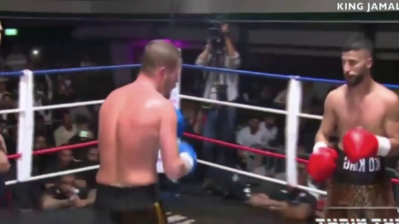 Adam Saleh Gets KNOCKED DOWN by MMA FIGHTER! Adam Saleh vs Marcus ...