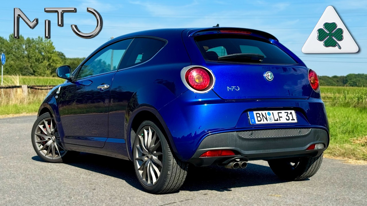 Alfa Romeo MiTo QV // REVIEW on AUTOBAHN - YouTube