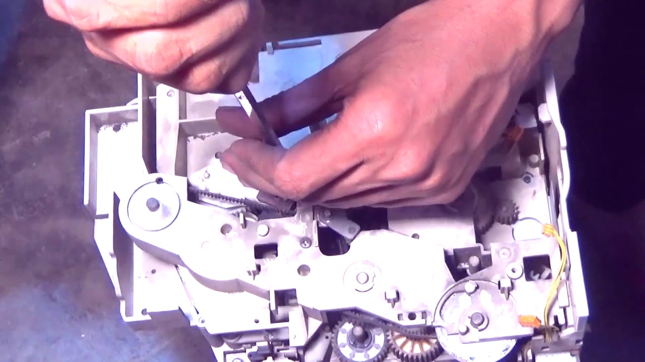 solution of dek unit problem1 with tray of 3300ir - YouTube