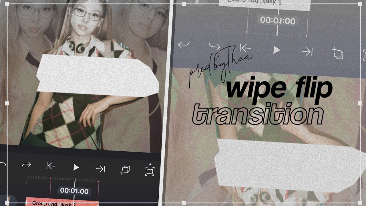 wipe flip transition | prod. by thea (alight motion tutorial) - YouTube