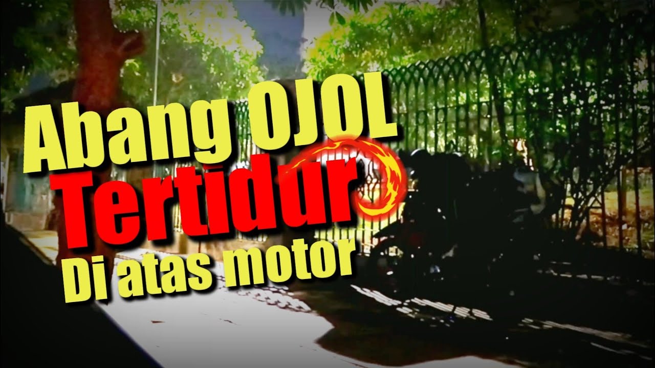 Bapak OJOL ini tertidur nunggu Orderan, Bapak yang Hebat - YouTube