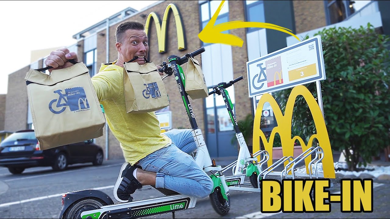 Der NEUE Bike-IN von McDonald’s – Wie funktioniert es? | TuTo - YouTube