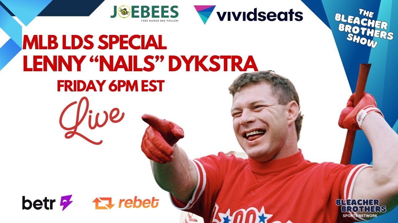 MLB LDS Special. World Series Champion Lenny "Nails" Dykstra - YouTube