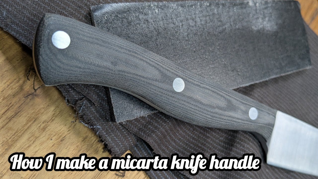 How I Make Micarta – From Fabric to Knife Handle. - YouTube