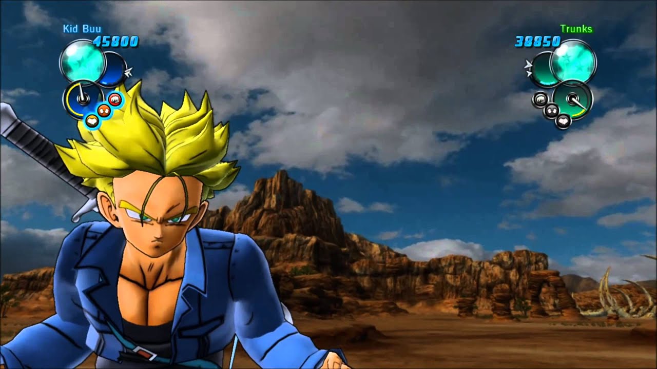 Dragonball Z: Ultmate Tenkaichi: Kid Buu - V.S. - Trunks - YouTube