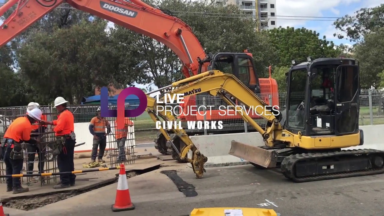 Live Project Services - Civil Works - YouTube