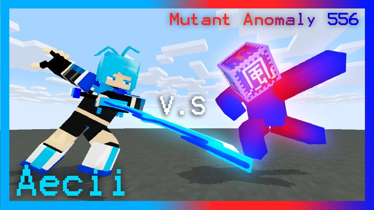 Aecii vs Mutant Anomaly 556 [Mine-imator Animation] - YouTube