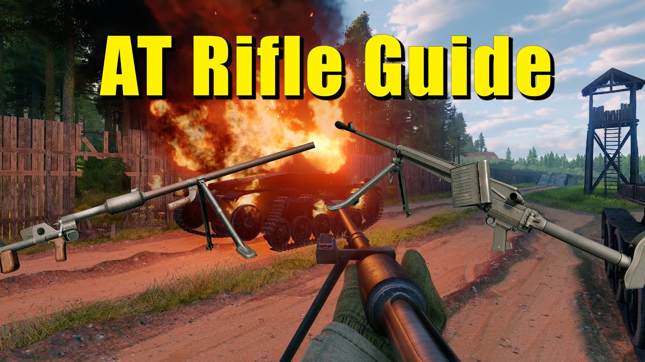 Quadro Quickie: Anti-Tank Rifles | Enlisted AT Rifle Guide - YouTube