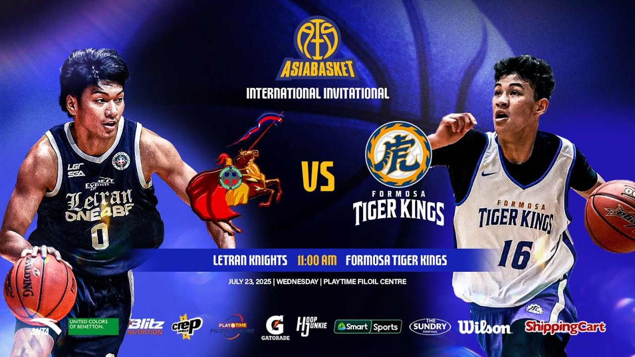 Quarter-Finals | Letran Knights vs Formosa Tiger Kings | ASIABASKET ...