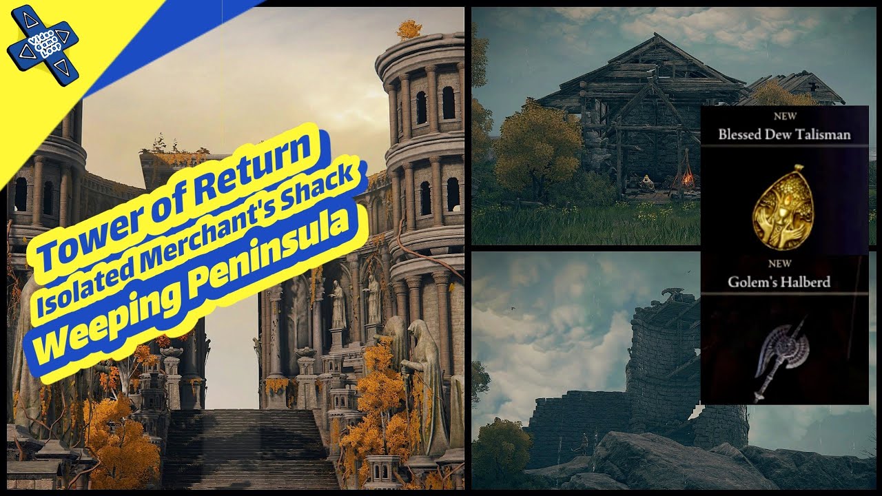 Elden Ring - Isolated Merchant's Shack ( Tower of Return ) - YouTube