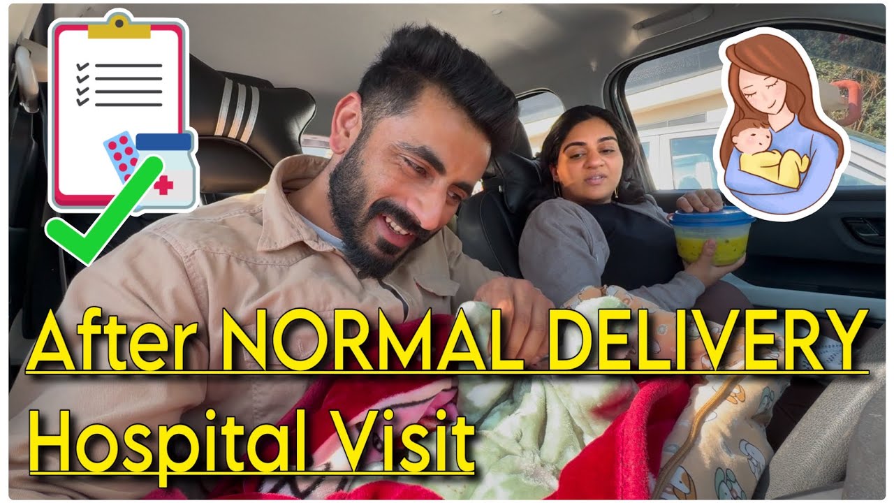 AFTER NORMAL DELIVERY HOSPITAL VISIT | ALL IS WELL - YouTube