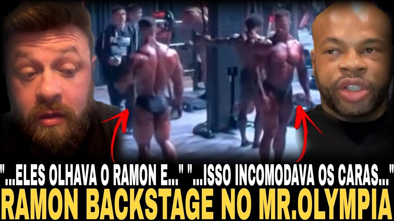 SOBRE RAMON - PACHO DIZ Q ISSO INCOMODAVA OS ATLETAS NO OLYMPIA VEJA ...