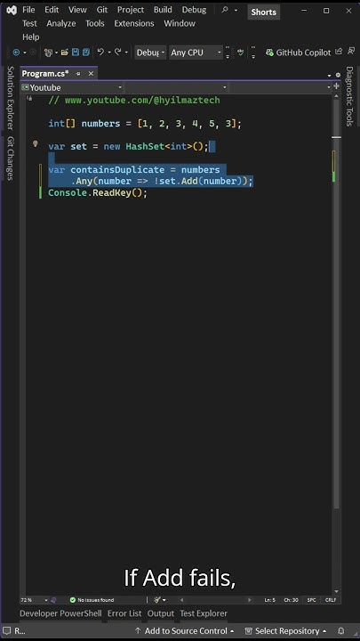 Effortlessly Check For Duplicates In C Using Linq And Hashset Csharp Coding Programming 