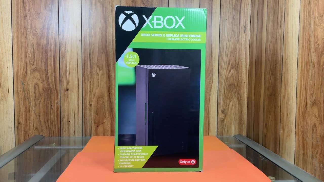 Microsoft Xbox Series X Replica Mini Fridge Unboxing - YouTube