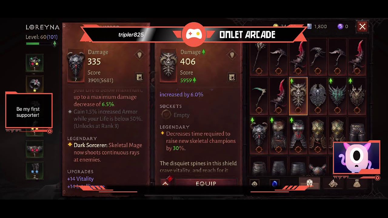 Watch me play Diablo Immortal via Omlet Arcade! - YouTube
