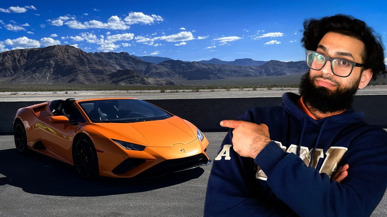 I Went To Las Vegas & Drove A Lambo - YouTube