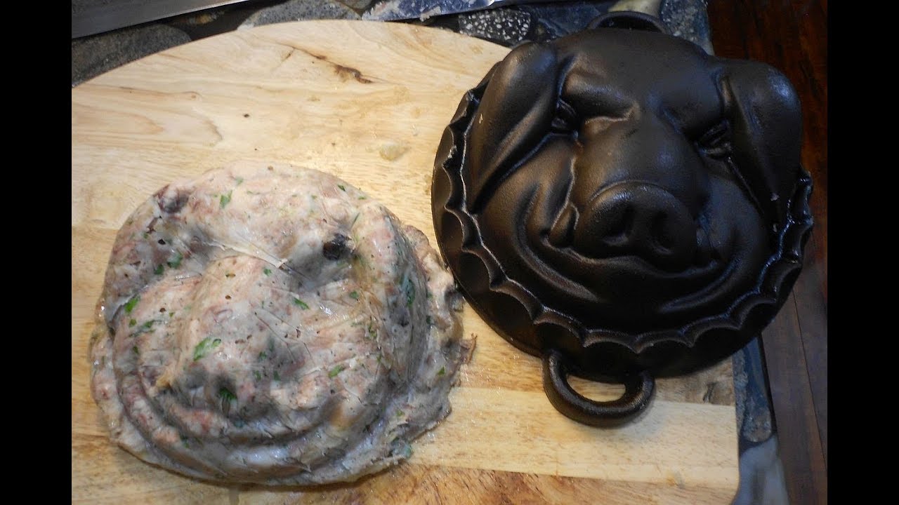 Brain over Brawn or: Cast Iron Head Cheese - YouTube