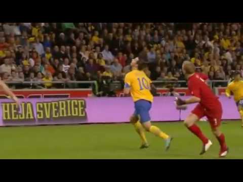 Zlatan Ibrahimovic Bicycle Kick Vs England - YouTube