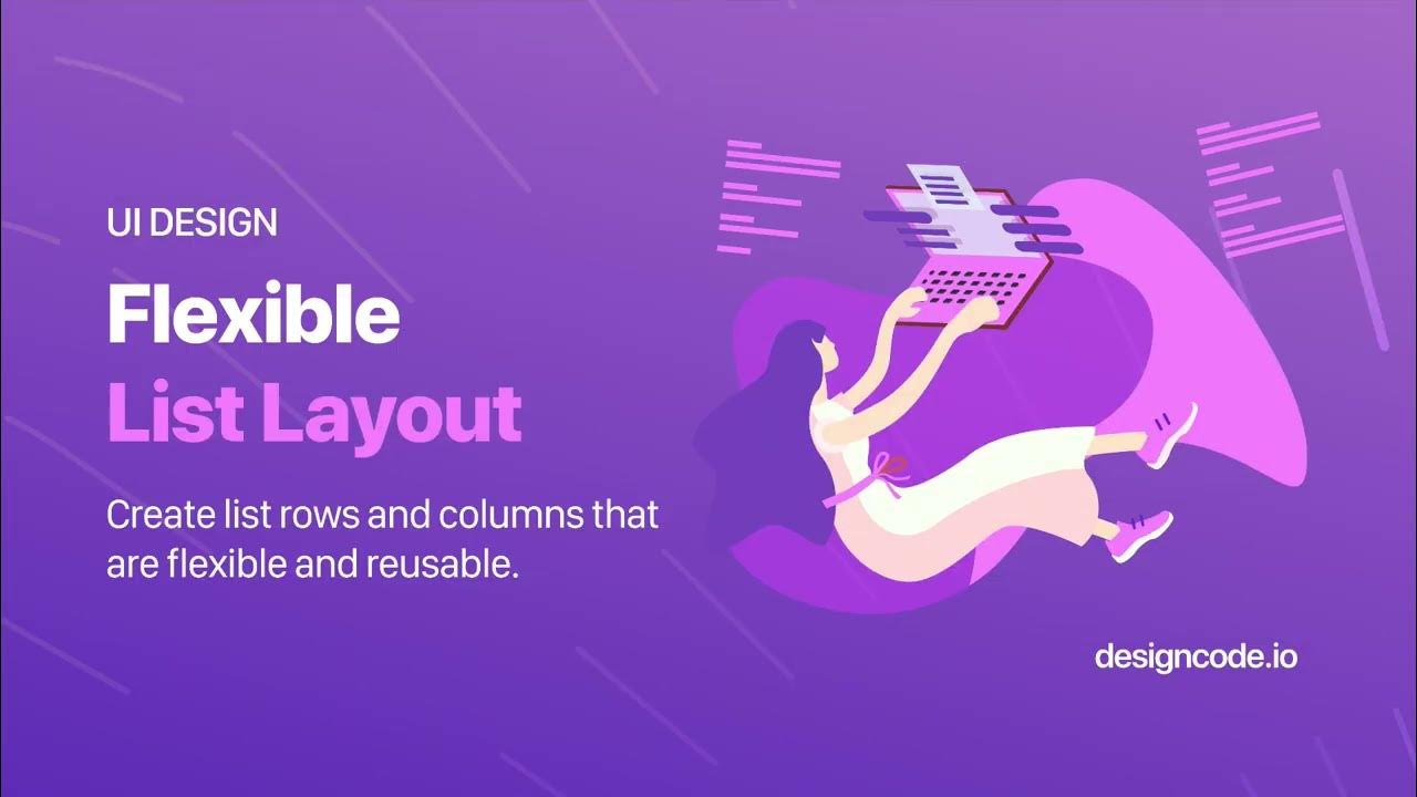 13 Flexible List Layout - YouTube