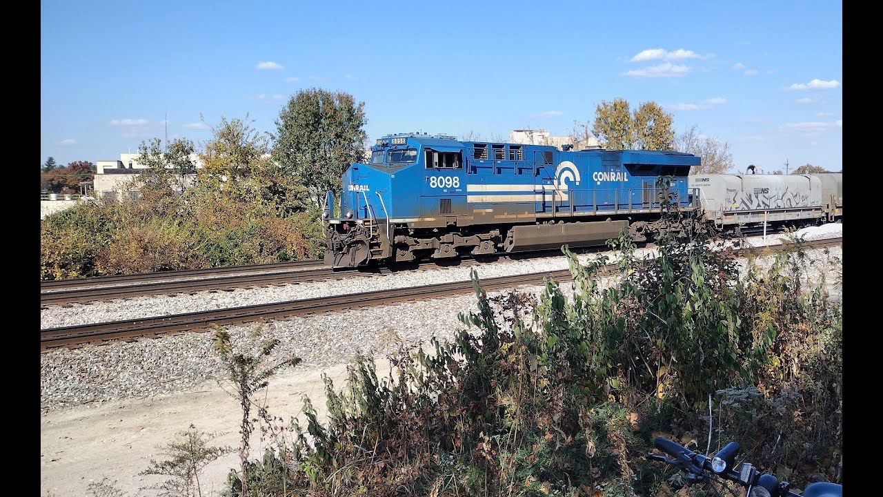 Good Day Of Railfanning In Cincy OH With N&W475 - YouTube