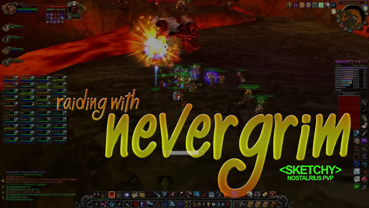 Raiding With Nevergrim - YouTube