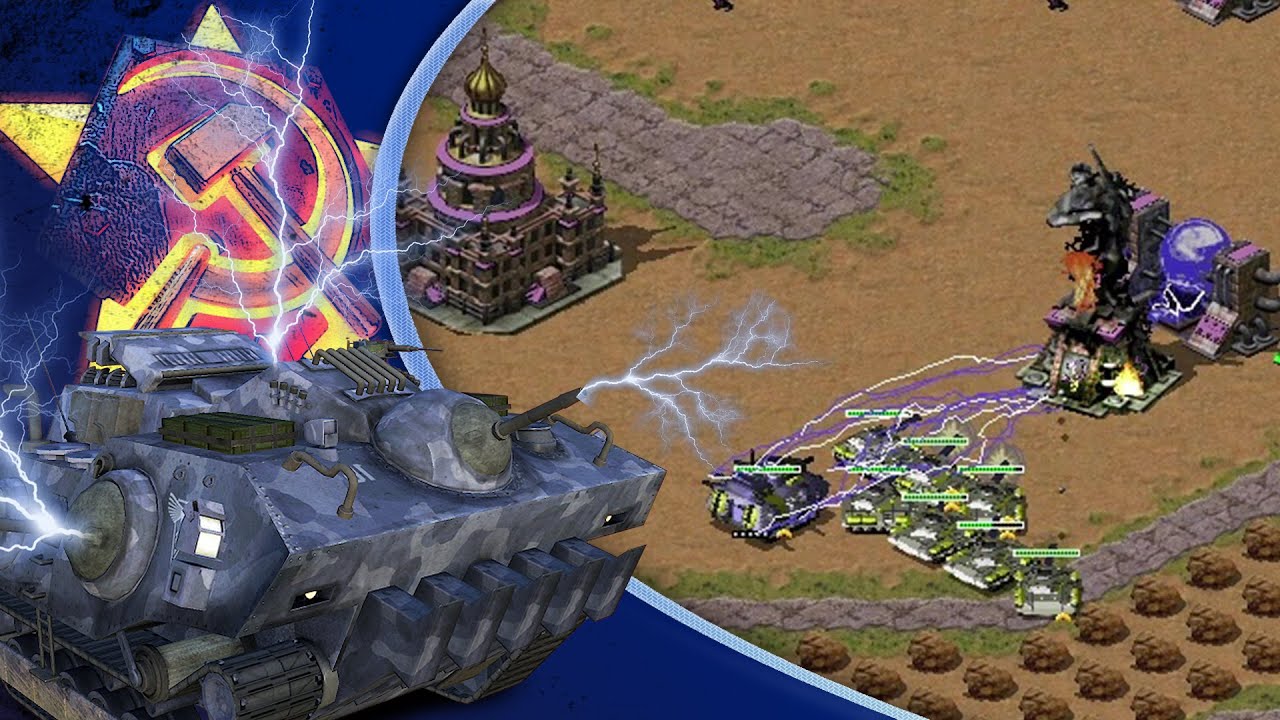 Red Alert 2 - Tesla COMBO!!! - YouTube
