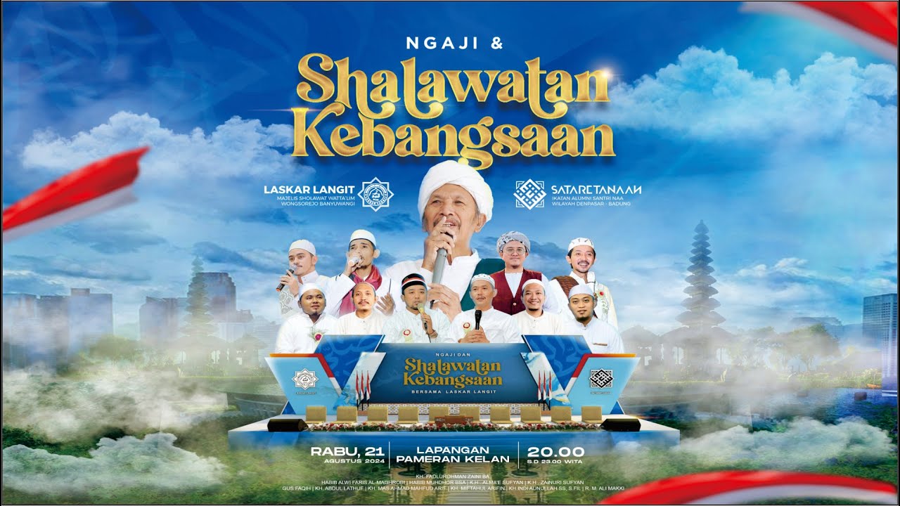 LIVE : ROAD SHOW MAJELIS SHOLAWAT LASKAR LANGIT | LAPANGAN PAMERAN ...