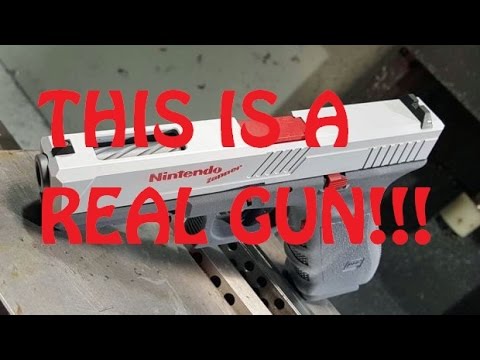 Glock Turned in to NES Zapper - YouTube
