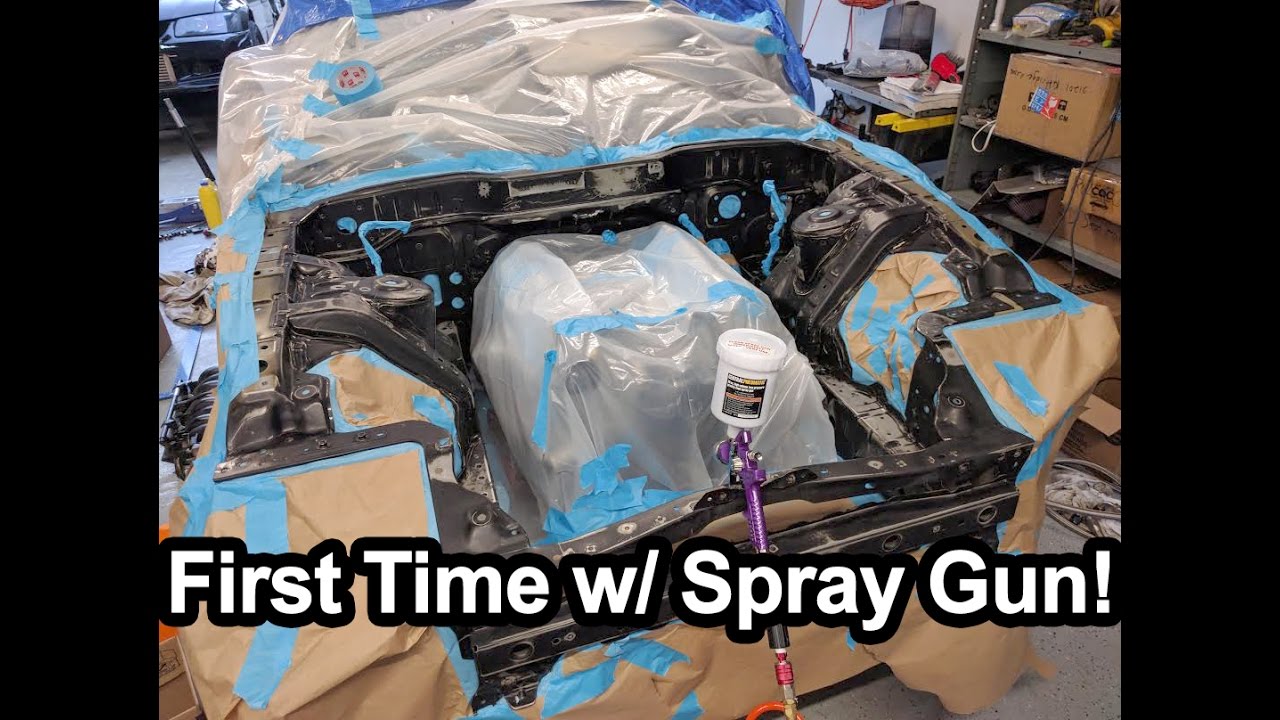 Engine Bay Painting Time! - Wide Body V8 FD RX7 Build Video Series 19 ...