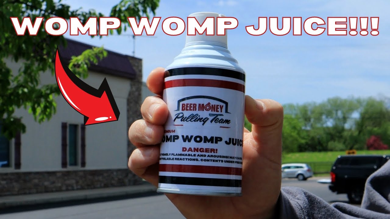 Introducing Beer Money Pulling Team WOMP WOMP JUICE!! A can like no other!! - YouTube