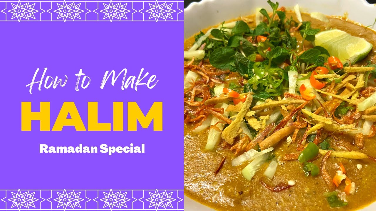 Iftar Recipe: How to Make Delicious Halim | Step-by-Step Guide #ramadan ...