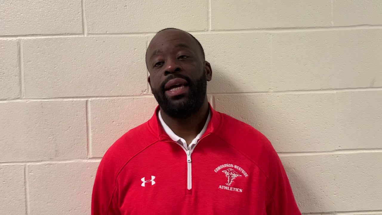 Edmondson basketball coach Darnell Dantzler 12/7/19 - YouTube